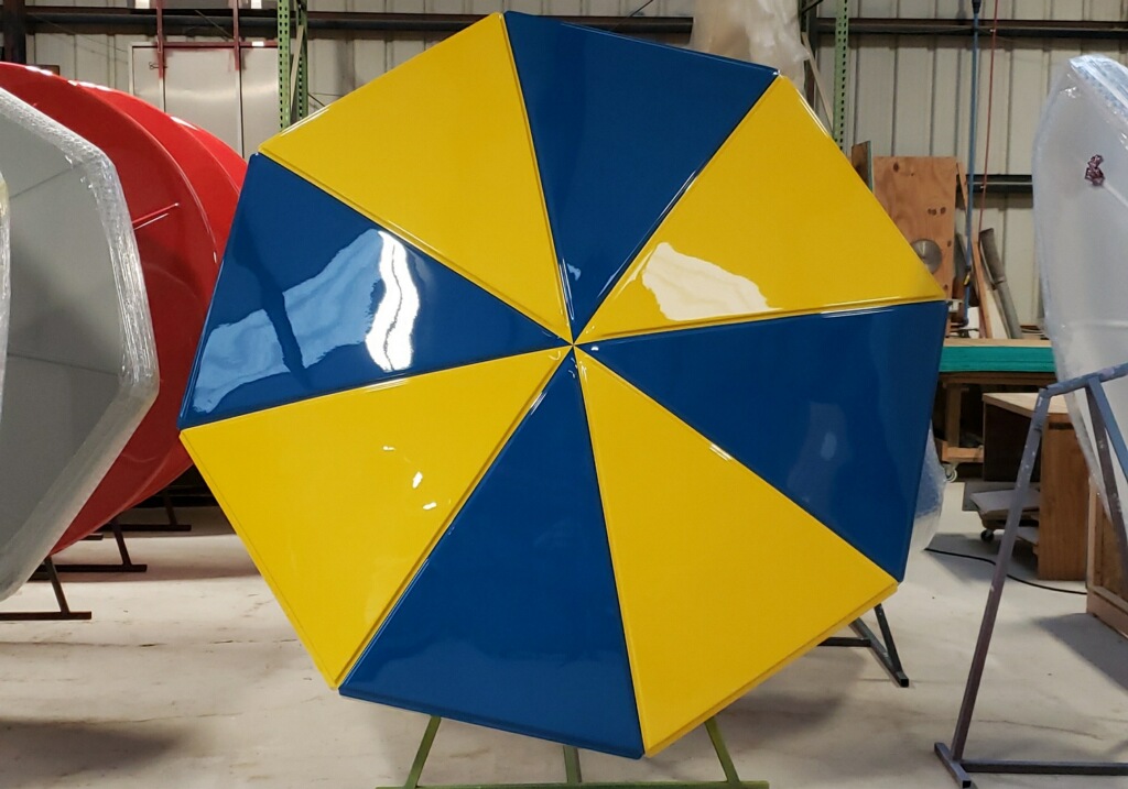 8′ Valance Fordson Blue and Saftey Yellow | STM Industries