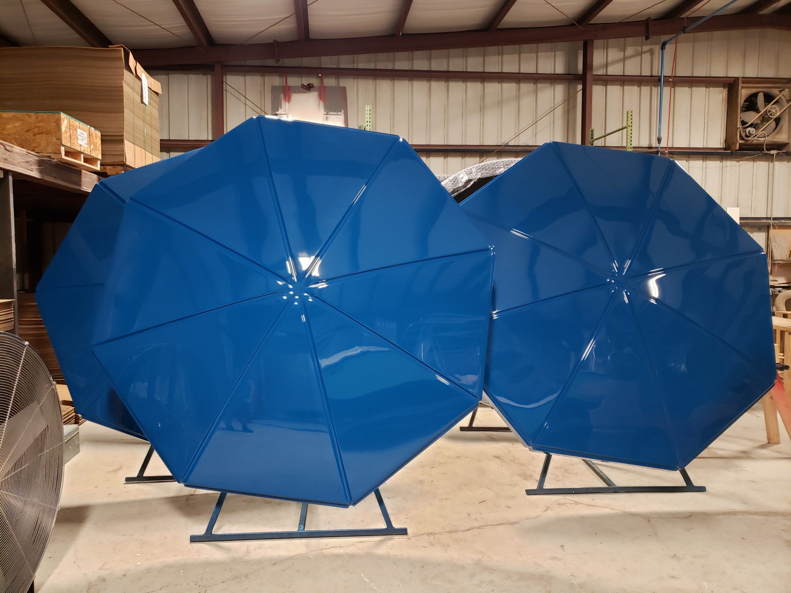 8′ Octagonal Umbrella With Valance With High Wind Upgrade in Fordson ...