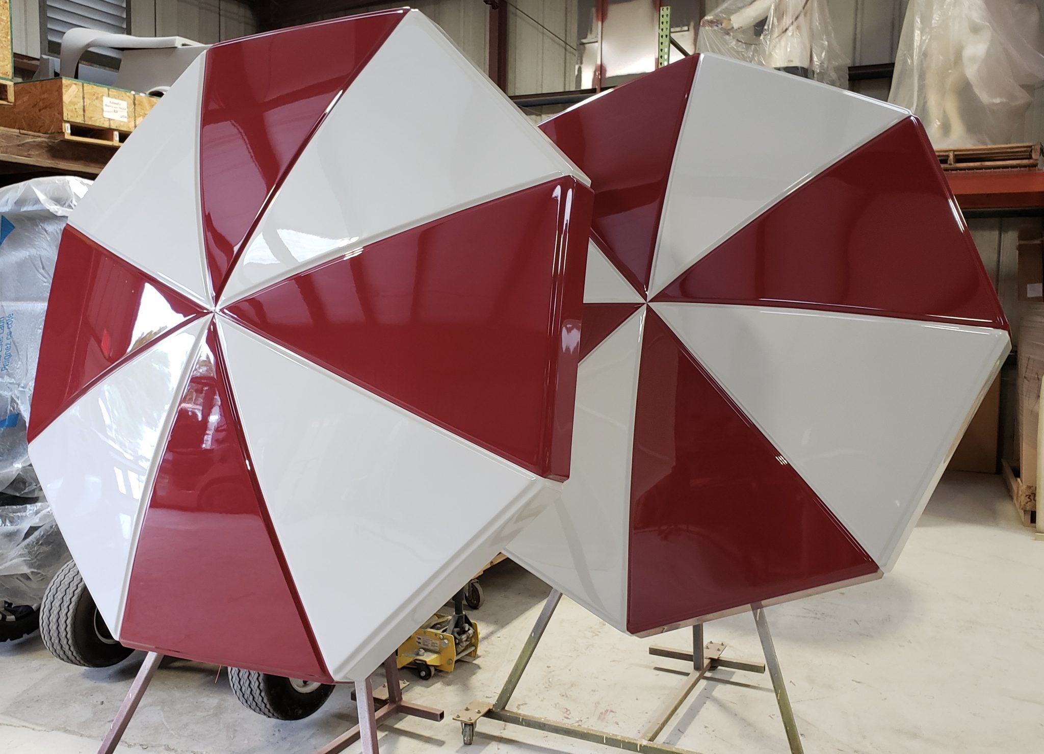 Octagonal Umbrellas with Vallance