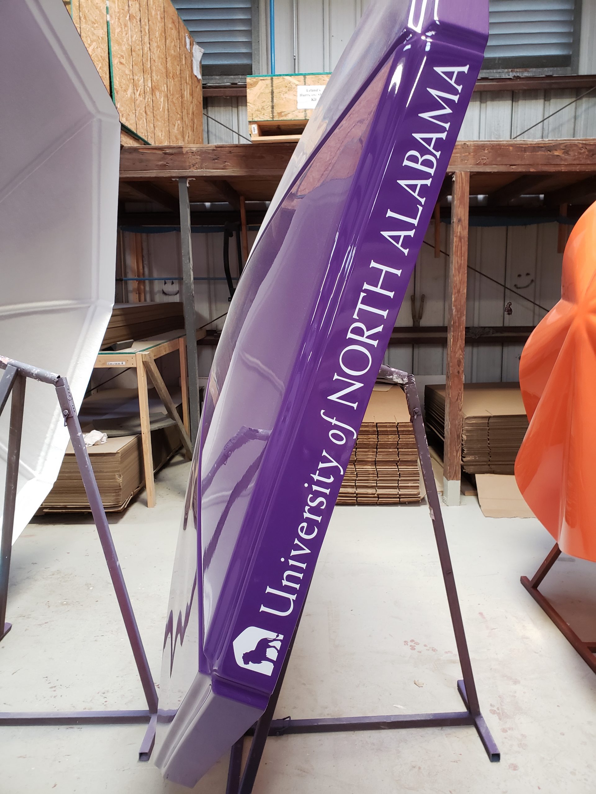8′ Valance Uni North Alabama with logo | STM Industries