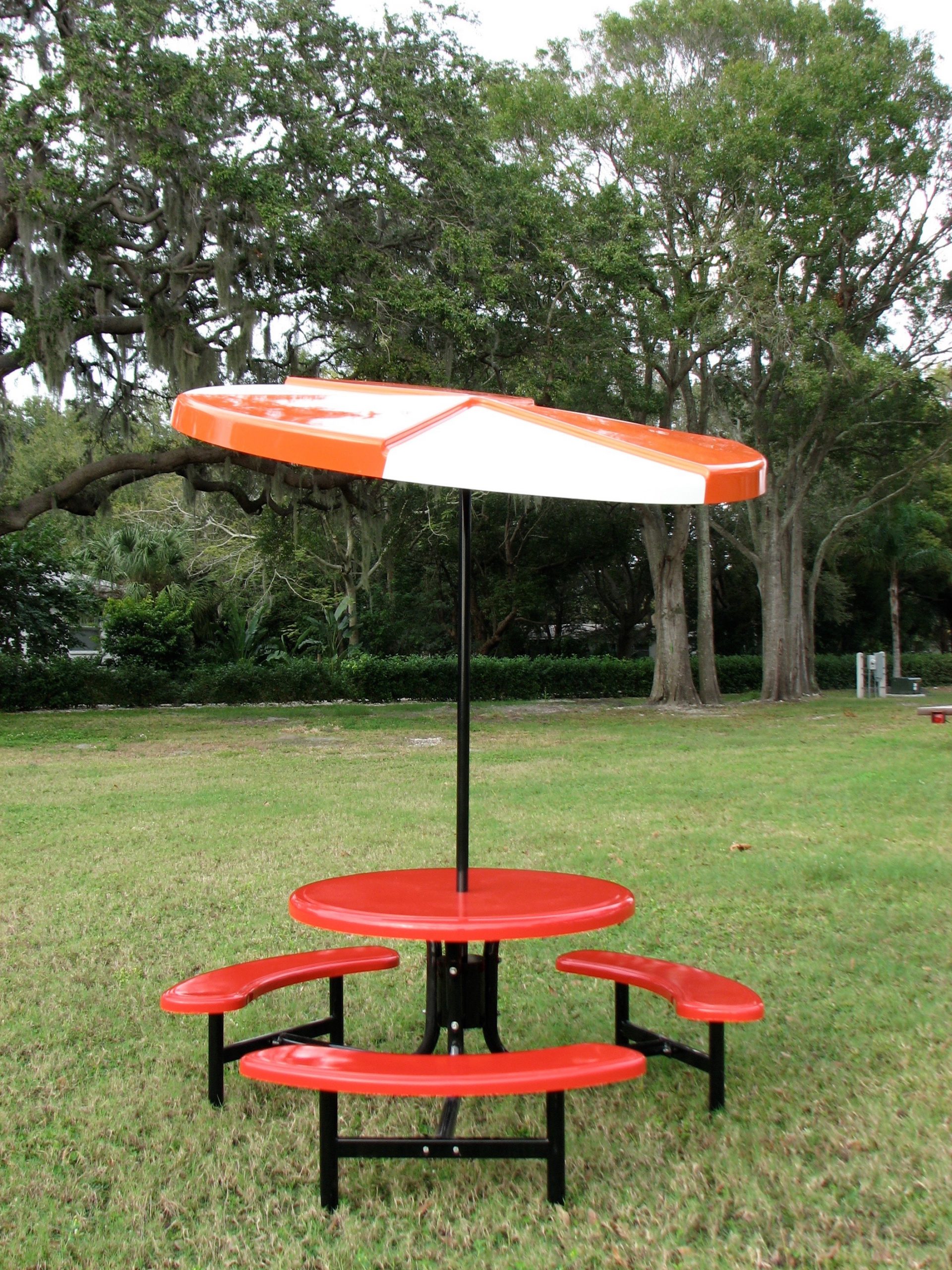 Two tone pinwheel with our table | STM Industries